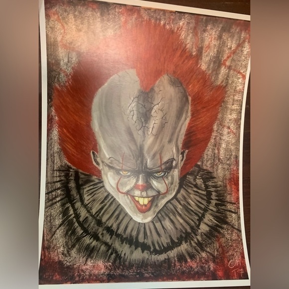 Art | Pennywise Print 8x11 Semigloss Paper | Poshmark